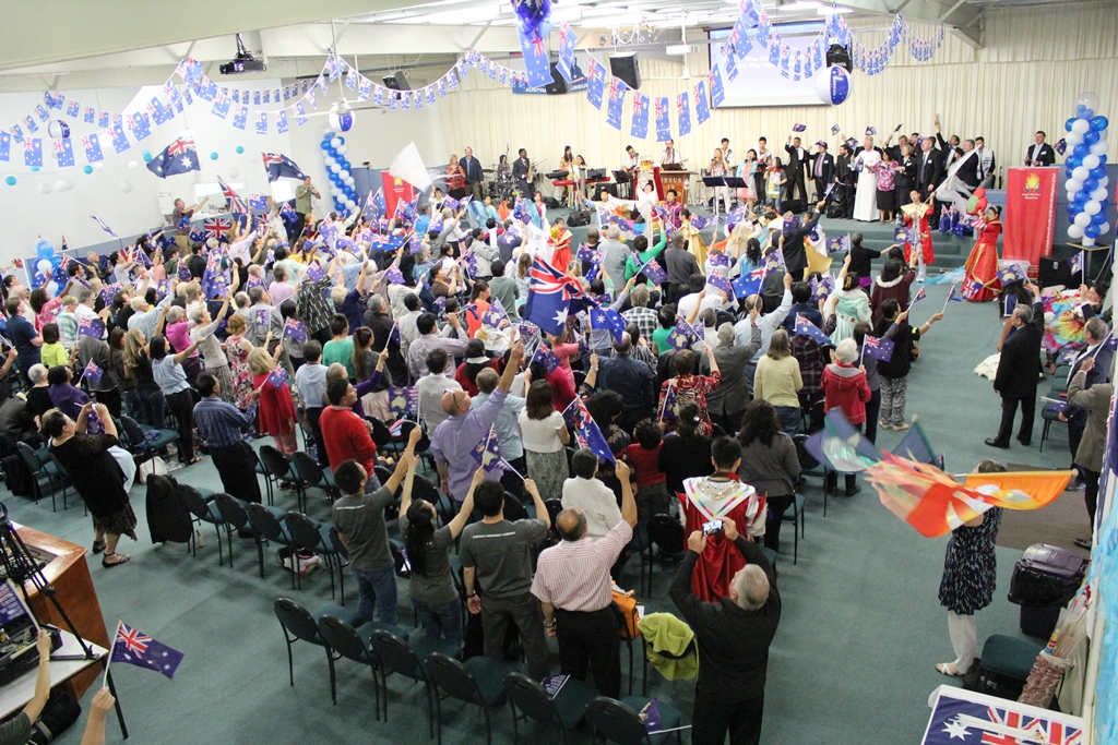 Great Australia Day weekend in Melbourne as hundreds of Christians ...